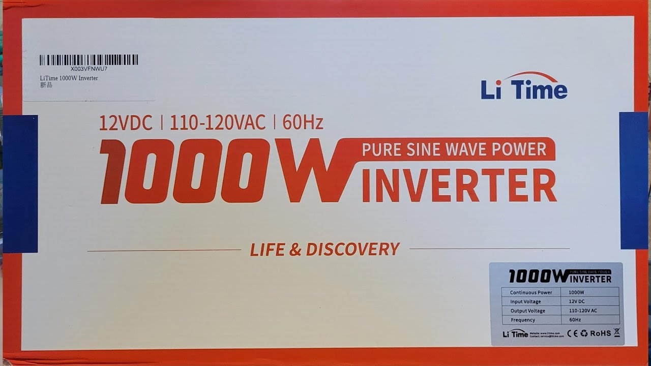 Unboxing of the Li time 1000 Watt Pure Sine Wave Inverter - YouTube