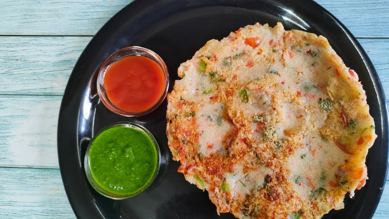 rava chilla recipe | suji ka cheela recipe | how to make instant sooji ...