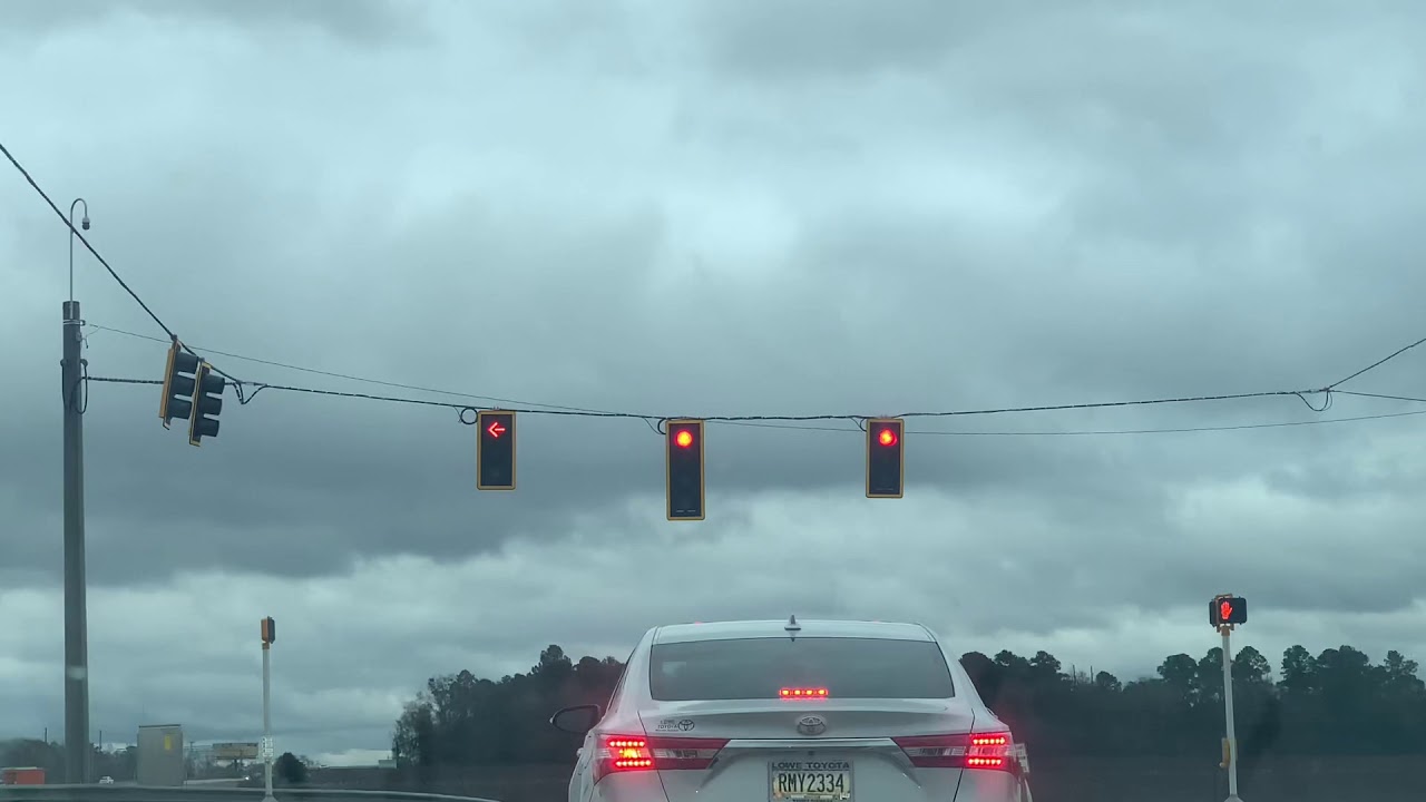 Georgia Traffic Lights 5 - YouTube