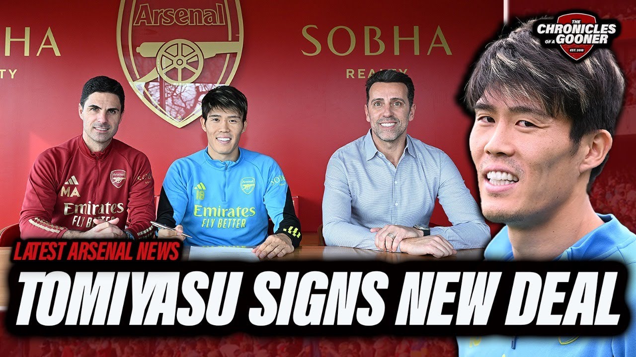 TOMIYASU SIGNS NEW DEAL! 🏼 Gyökeres' release clause, Murillo linked ...