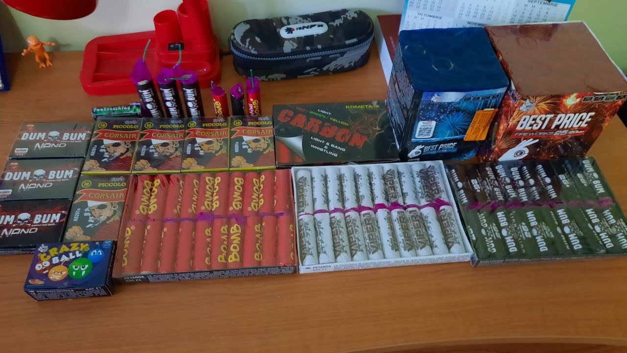 Colectia mea de petarde si artificii!2020-2021! - YouTube