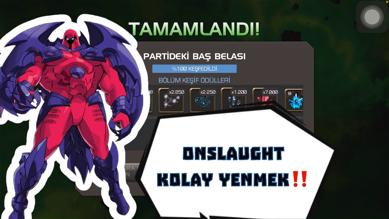 ONSLAUGHT NASIL KOLAY YENERİM🔥 %100 KEŞİF ÖDÜLLERİ AÇIYORUM ‼️ MCOC ...