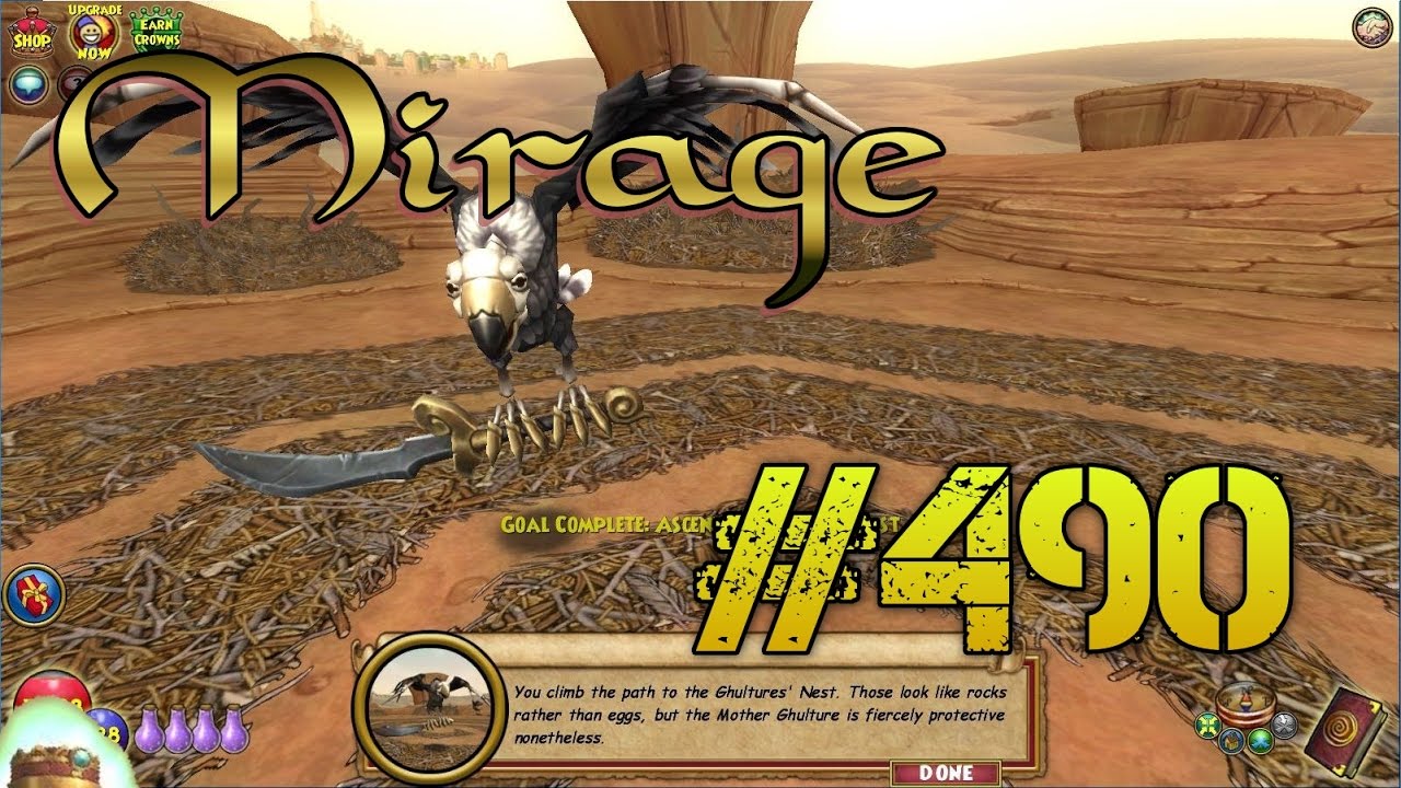 Wizard101 playthrough part 490 - MOTHER GHULTURE SOLO - YouTube