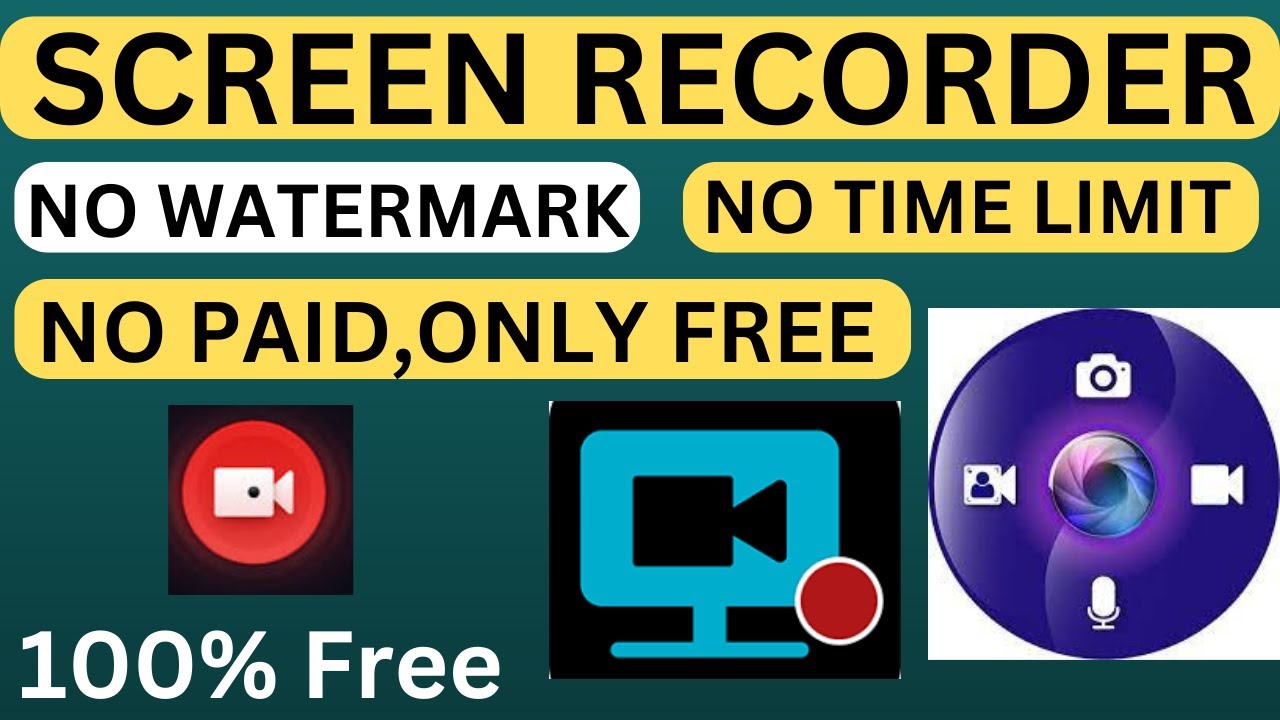screen recorder without watermark,laptop screen recording,screen ...