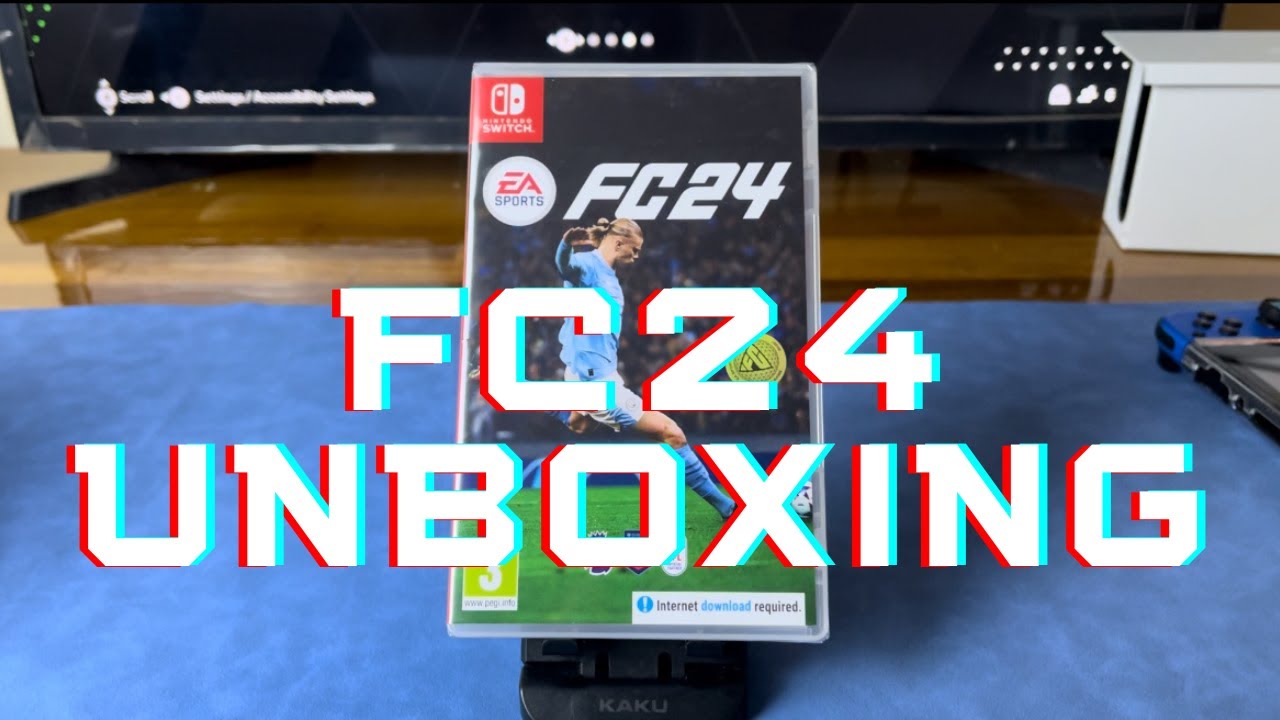 Nintendo Switch FC24 Unboxing & Gameplay မီးပျက်လဲ ဂိမ ...