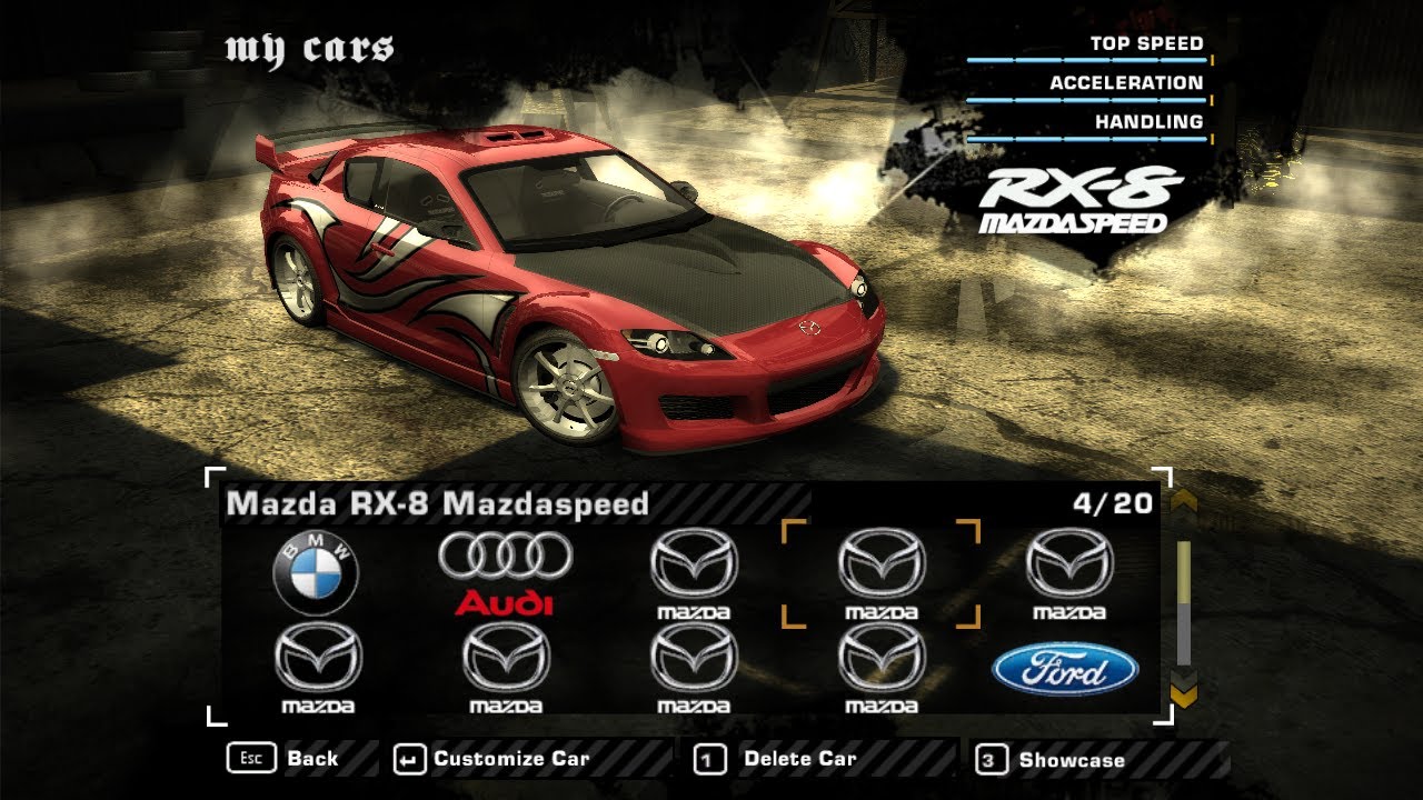 Need for Speed: Most Wanted — Mazda RX-8 Mazdaspeed (Mia) - YouTube