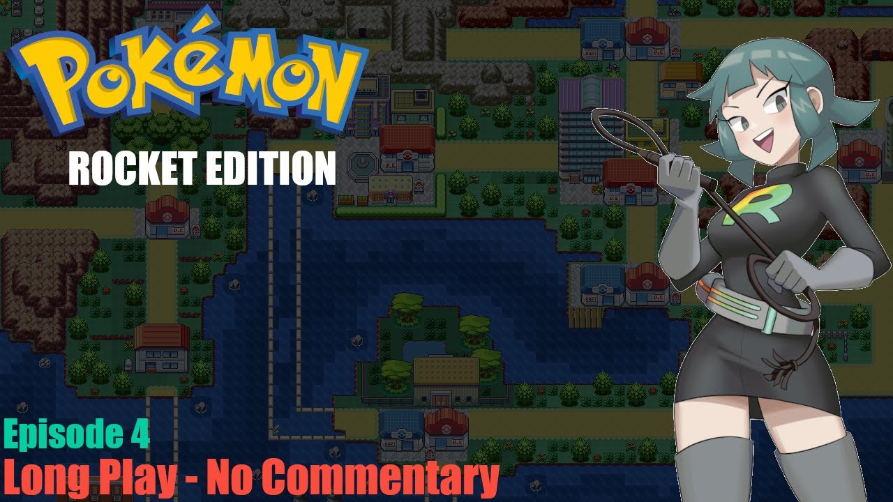 THE BEST POKEMON ROM HACK!? Pokemon FireRed Rocket Edition GBA No ...