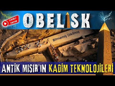 OBELİSK - Antik Mısır'ın Kadim Teknolojileri - Canlı Yayın - 18 Şubat 2026 #hakanyedican #obelisk