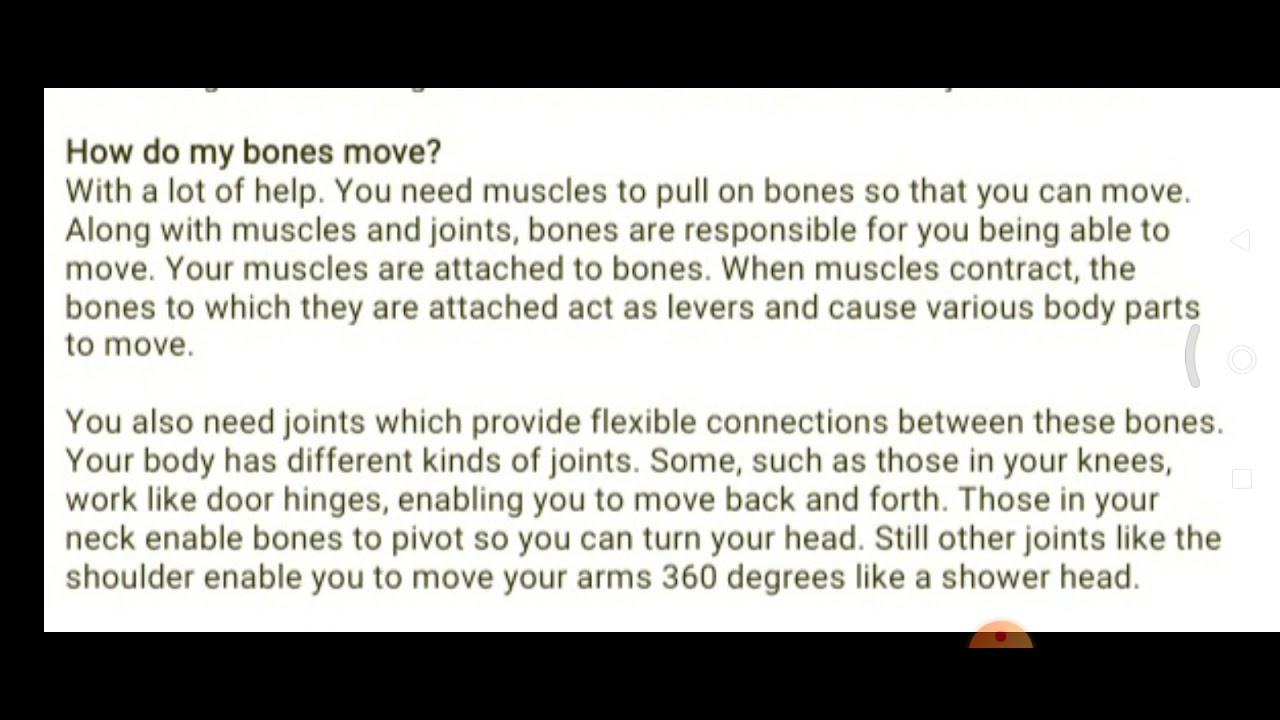 how do my bones Move ? - YouTube