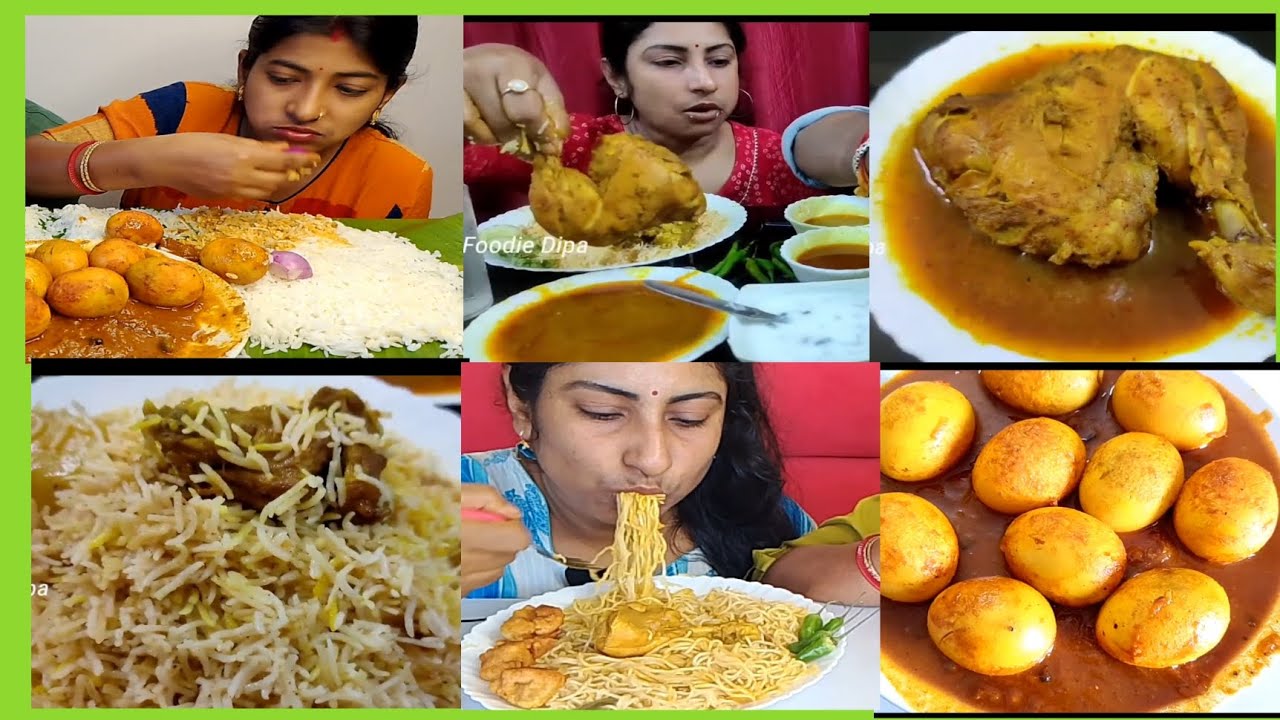 Huge!! Mutton Biryani,Chicken Chaap,Egg Curry,Hakka Noodles,Spicy ...