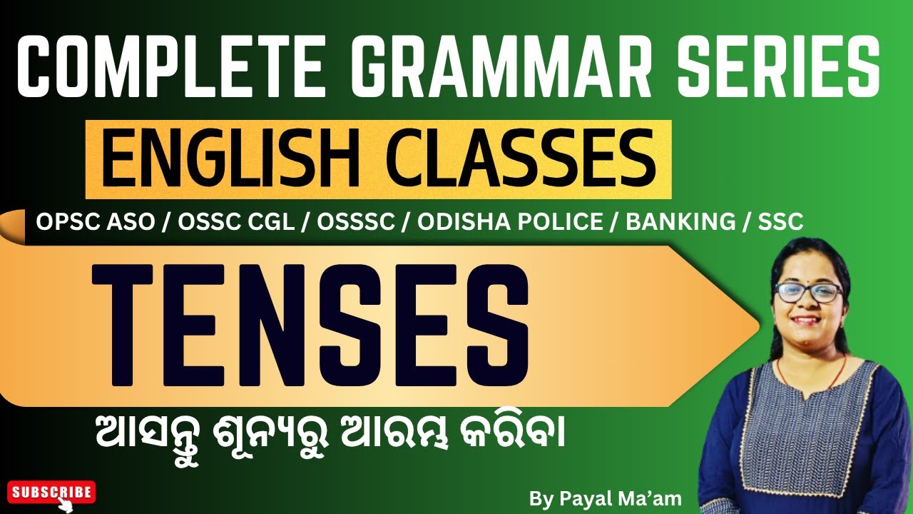 📚 Master TENSES for High Court ASO, OSSC CGL & OPSC ASO | English ...