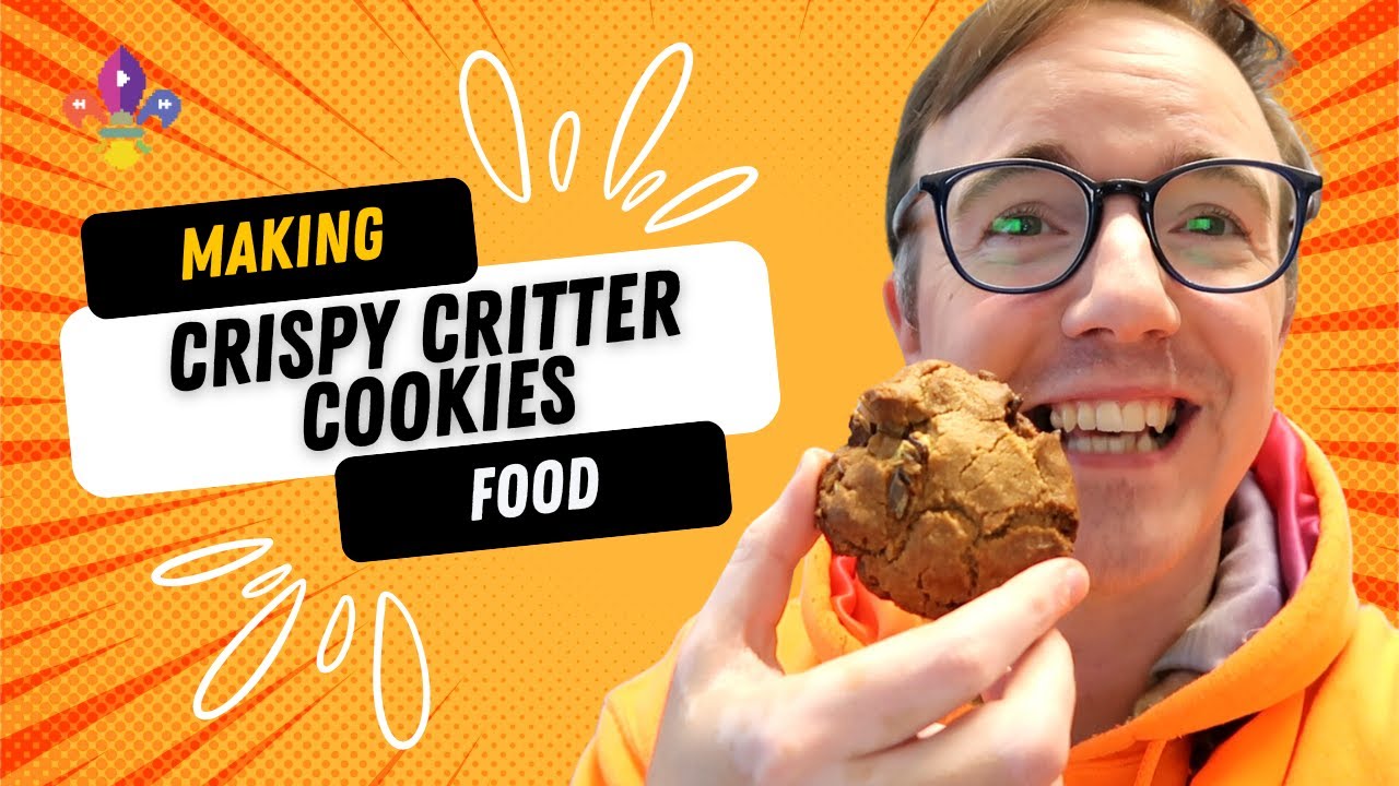 Crispy Critter Cookies | SCOUTADELIC - YouTube