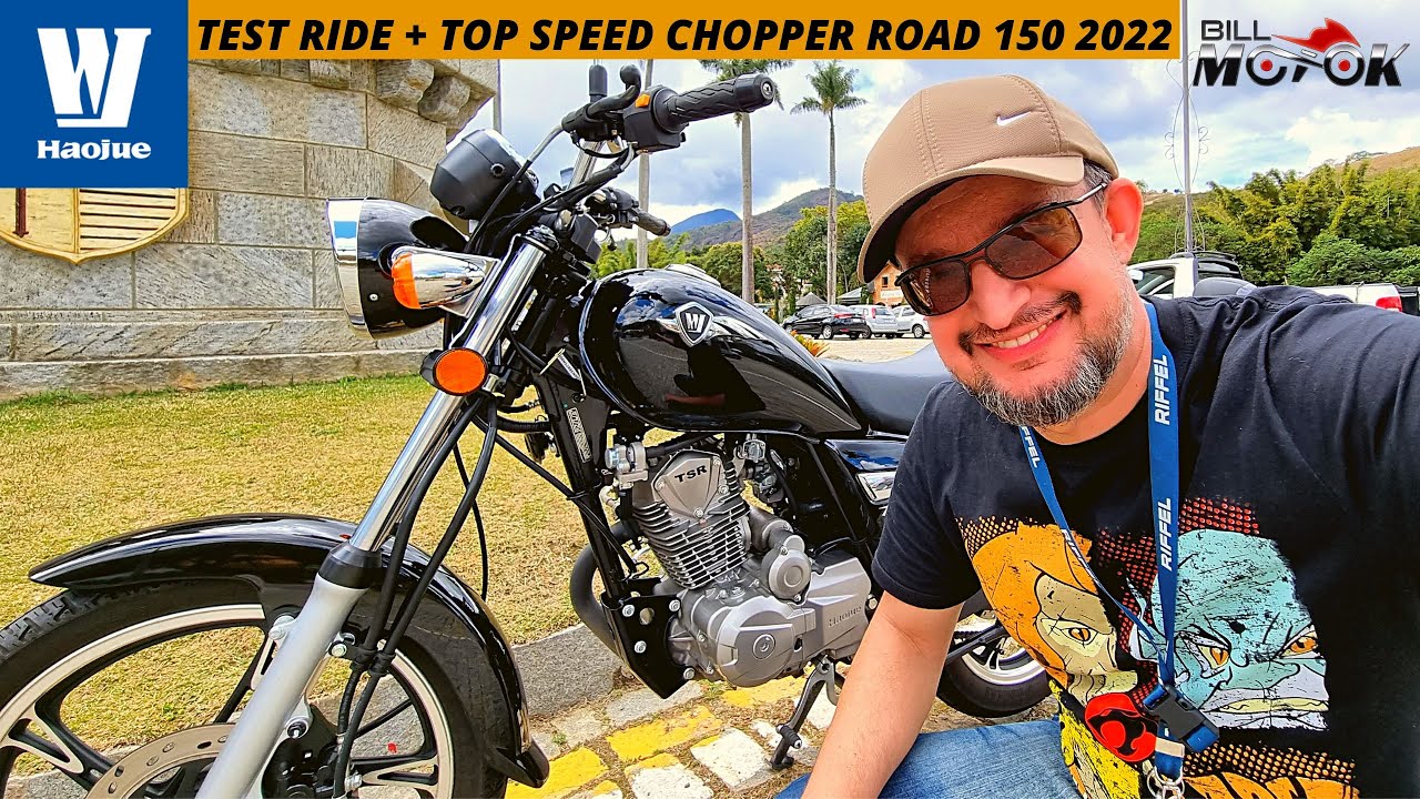 Uma das motos mais confortáveis que já andei, TEST RIDE + top speed ...
