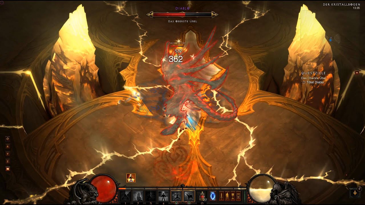 Diablo 3 Endboss Fight Normal Mode Full HD [1080p] - YouTube