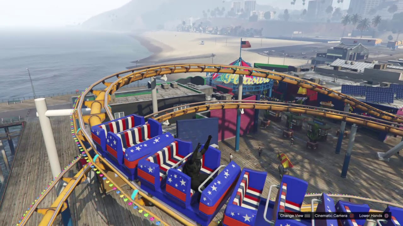 GTA Online - Fun at the fairground ride - YouTube
