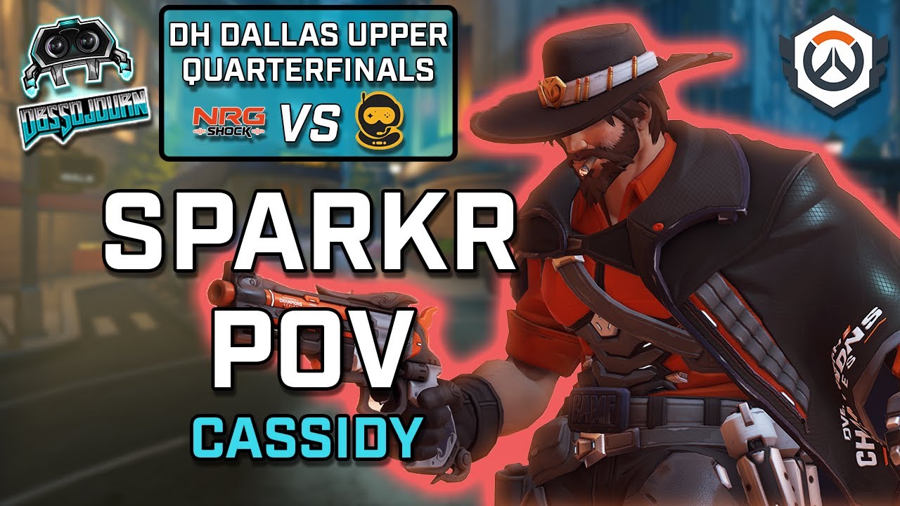 [SparkR POV] NRG Shock vs SSG - Upper Quarterfinals - DH Dallas OWCS ...
