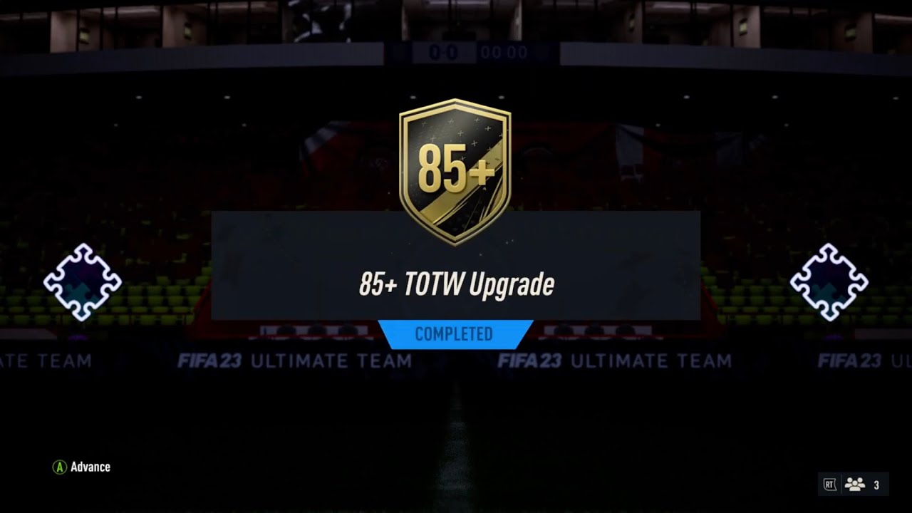 OPENING MY 85+ TOTW UPGRADE - YouTube