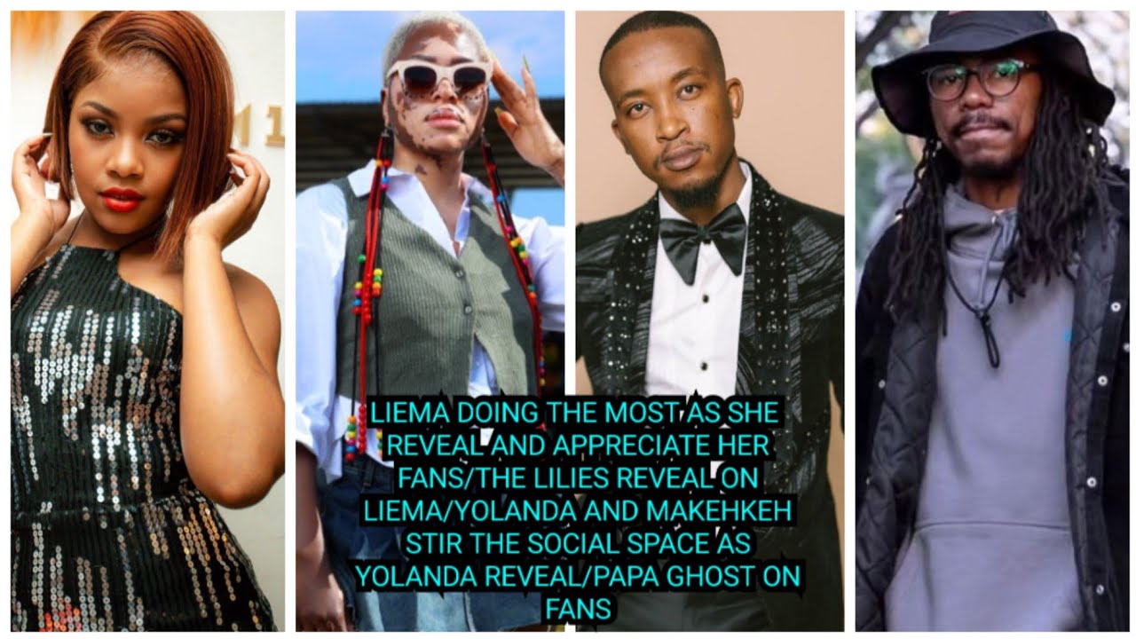 LIEMA DOING THE MOST AS SHE REVEAL/THE LILIES REVEAL ON LIEMA/YOLANDA ...