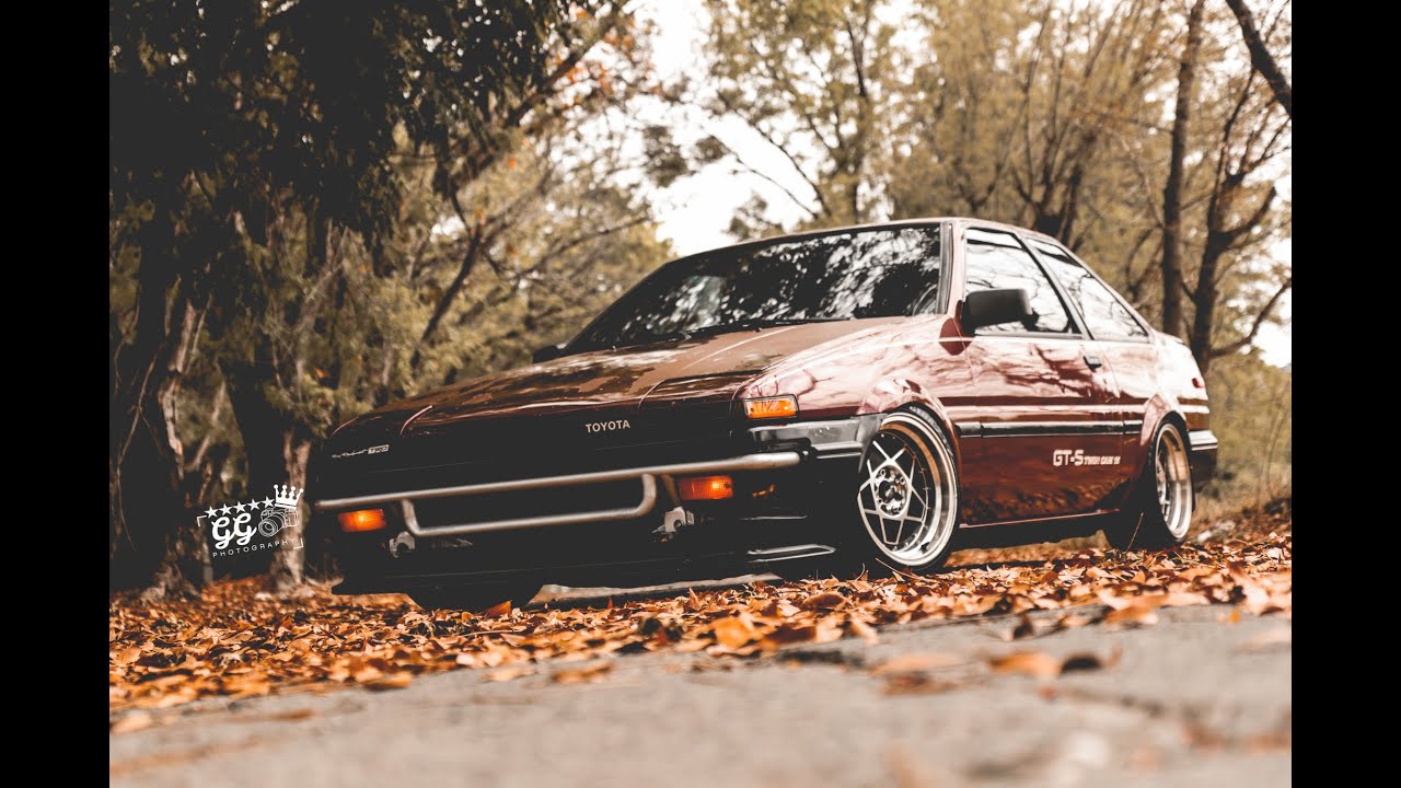 Stanced Ae86 Coupe