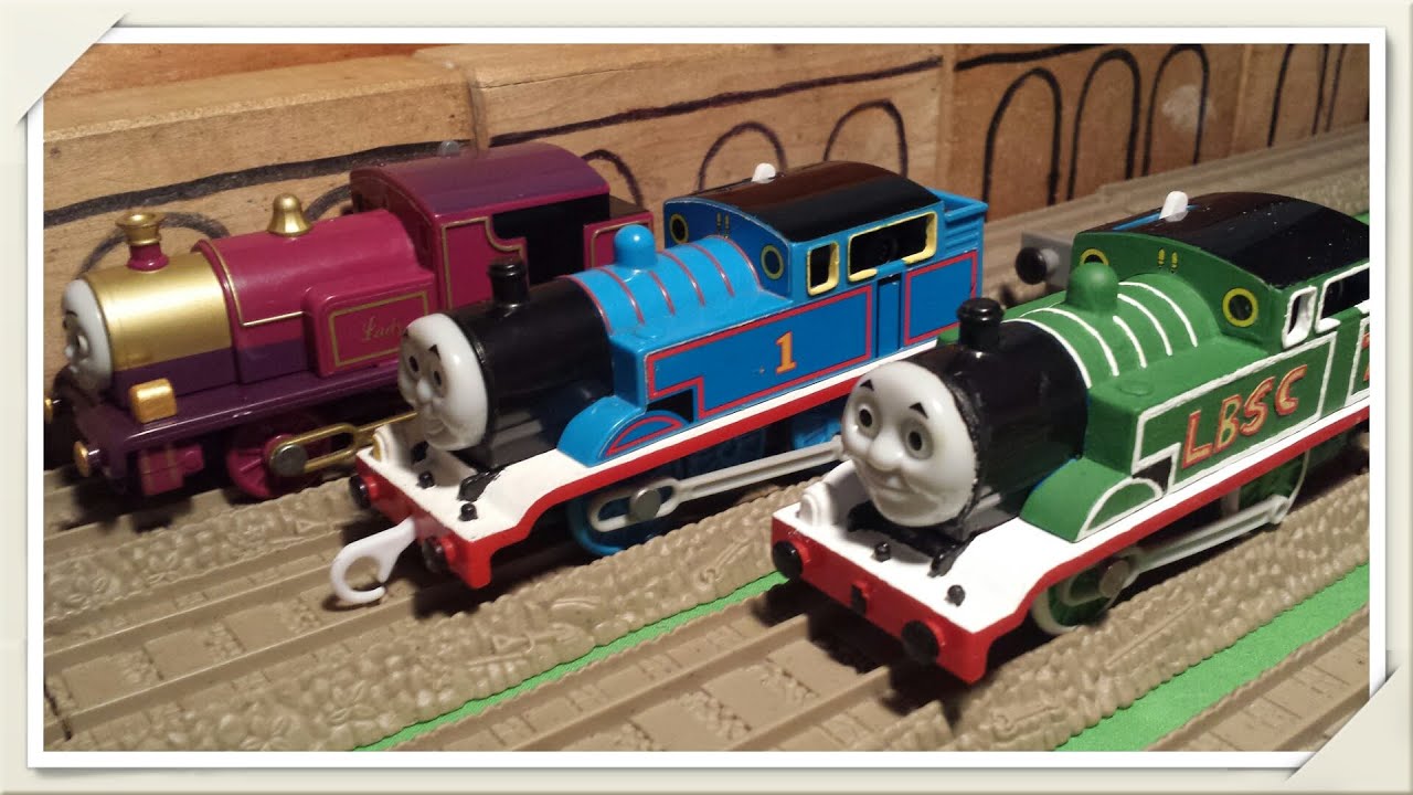 Thomas & Friends Customs: Detailed TrackMaster Thomas, TOMY Lady, and ...