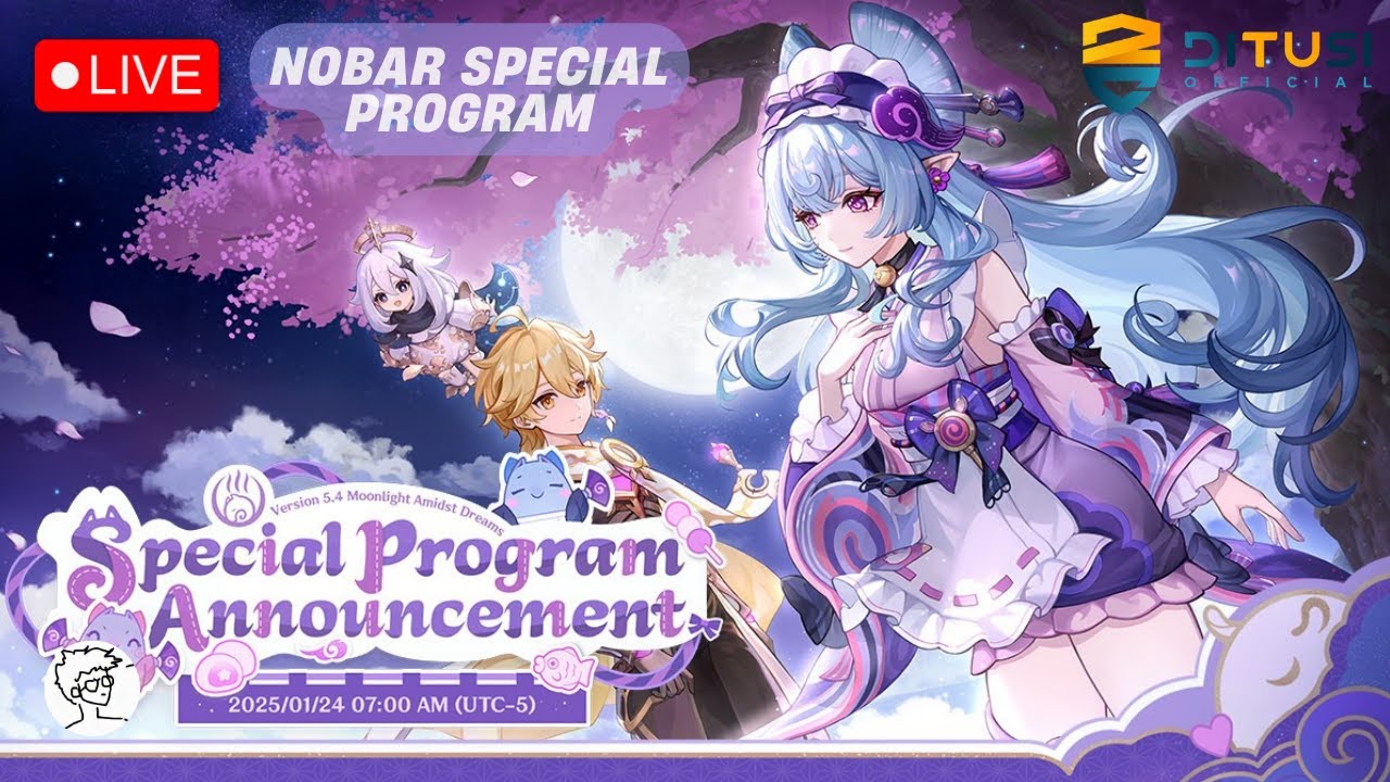 🔴【LIVE】FREE 300 PRIMOGEMS Nobar Special Program Genshin | Top Up di ...
