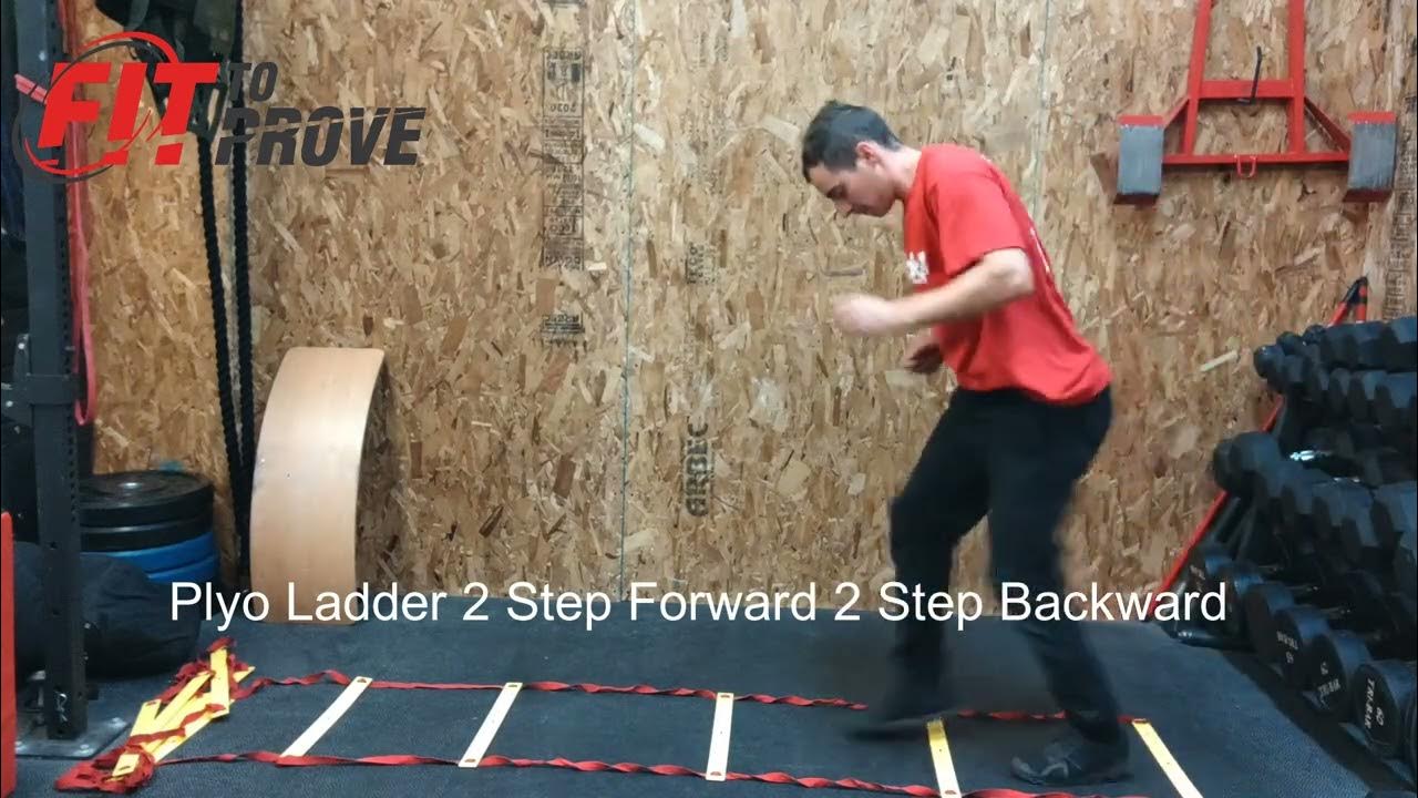 Plyo Ladder 2 Step Forward 2 Step Backward - YouTube