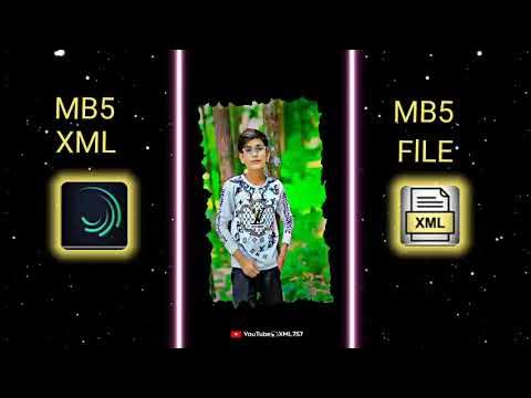 XML file🗃️ video editing MB5 @XML757 alight motion🗒️smile file #XML #FlLE #editing #duet # ...