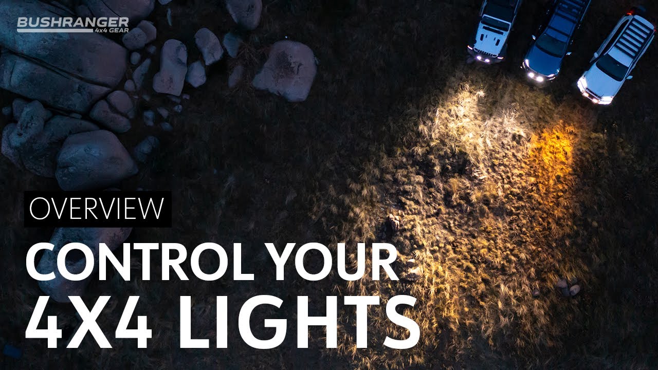 CONTROL YOUR 4X4 DRIVING LIGHTS - Bushranger Night Hawk Variable Series ...