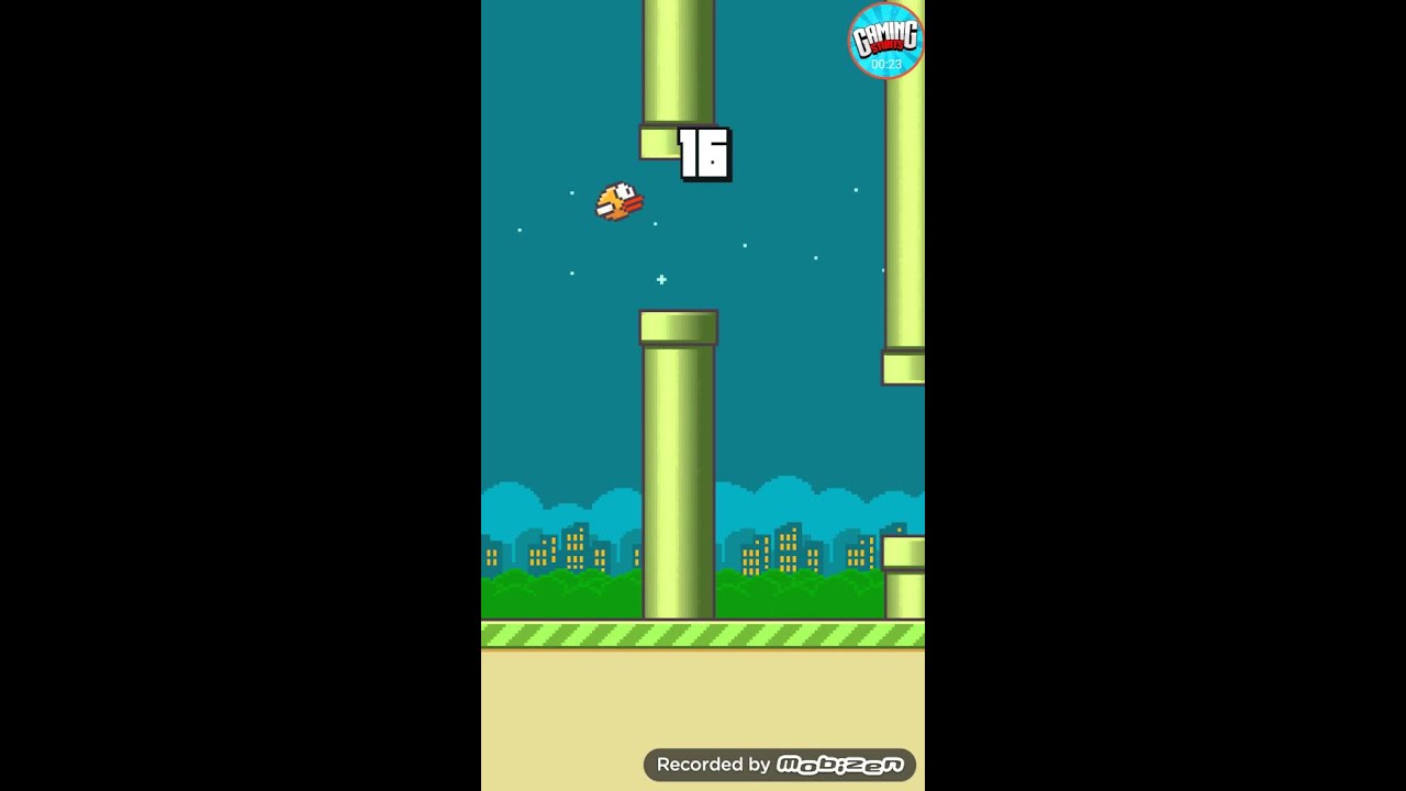 Flappy Bird Score 50 - YouTube