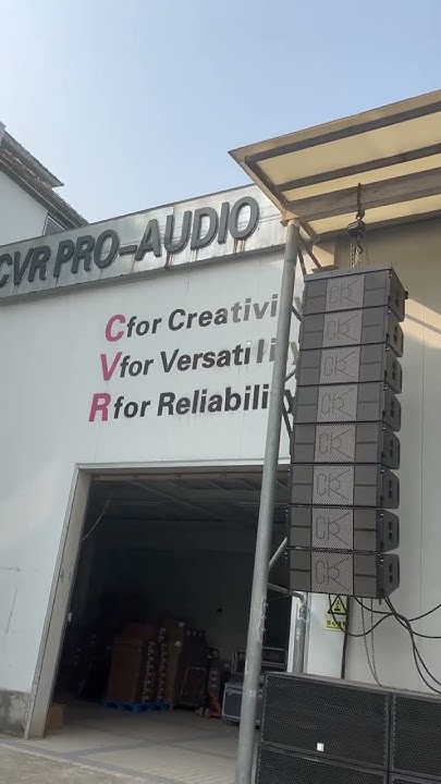 CVR Line Array on EASE Focus - YouTube