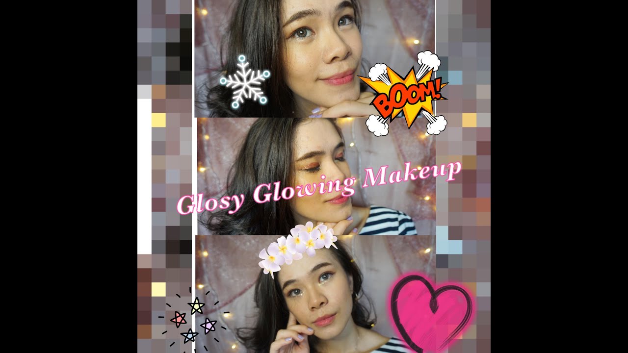 TUTORIAL MAKEUP GLOWING GLOSSY, BYE SKIN CARE MAHAL!!!!!!!! - YouTube