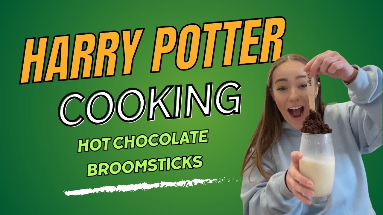Harry Potter Chocolate Broomsticks Recipe | Harry Potter Official ...