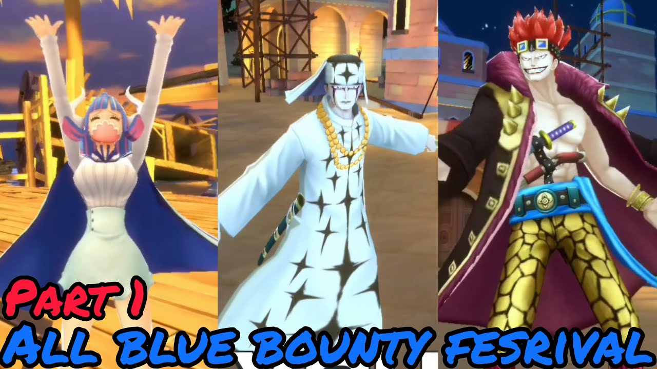All Blue Bounty Festival Attacker in survival 100 (part 1) | One Piece ...
