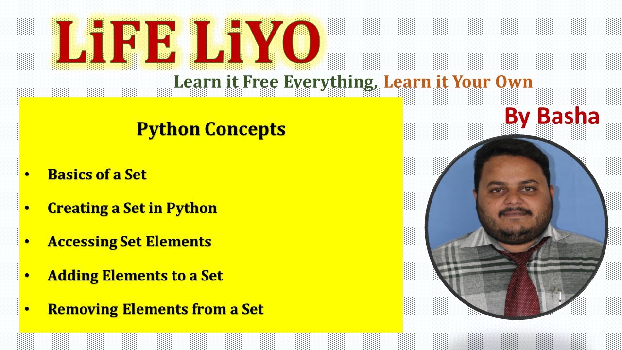 Sets in Python || Basics of Sets || #python #pythonprogramming #set # ...