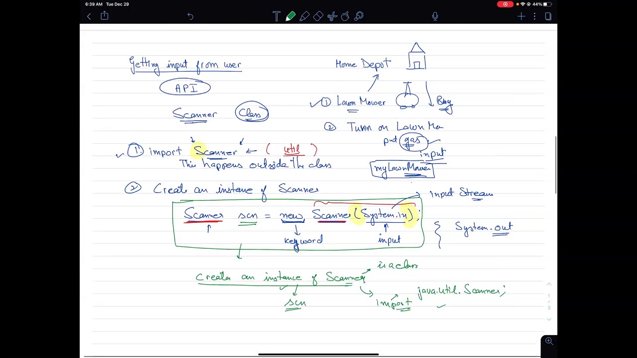 Java #6 Scanner Class - Getting input from the user - YouTube