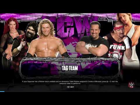 ECW One Night Stand 2006 (Match 5) Edge/Mick Foley/Lita vs Terry Funk/Tommy Dreamer/Beulah ...
