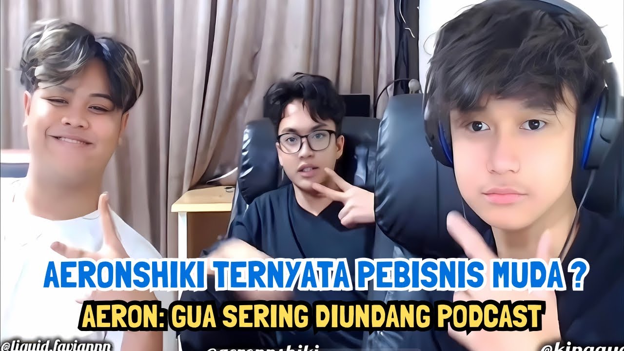 Kelakuan Kocak Aeronshiki Saat Live Bareng King Gugun! Ternyata ...