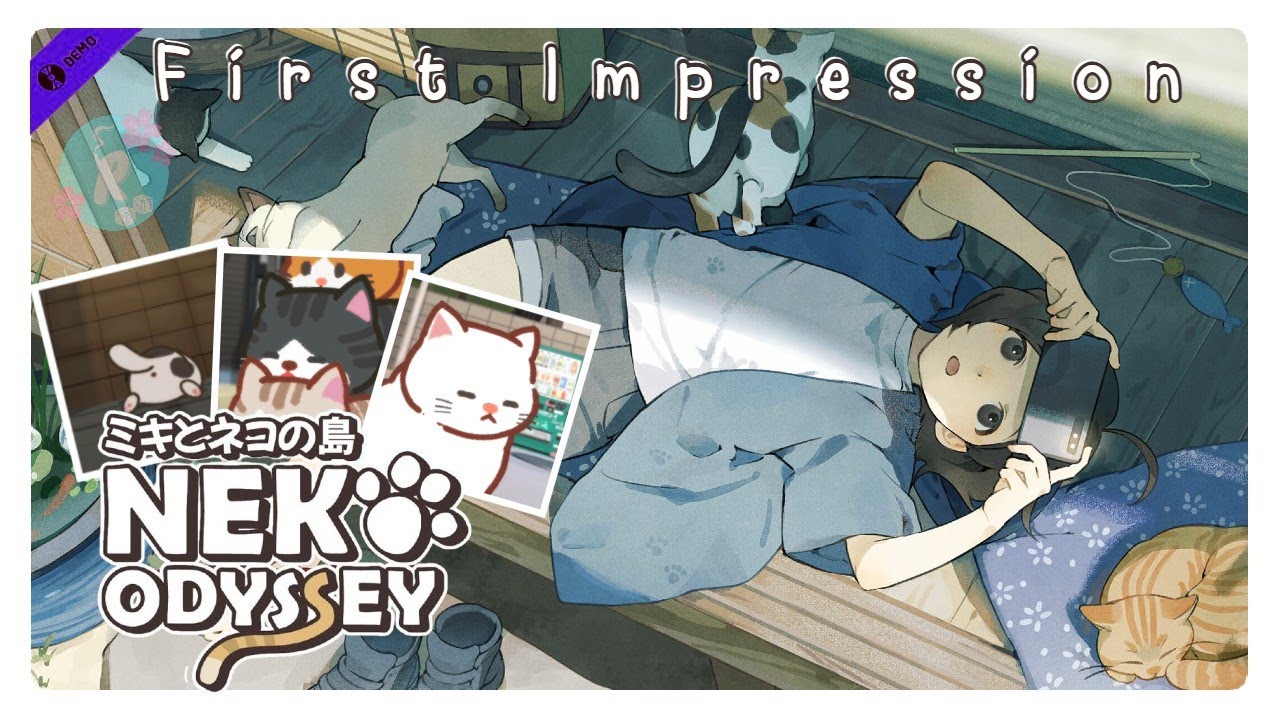 IT'S A PUDDLE OF CATS ! ~ Neko Odyssey Demo [FIRST IMPRESSION] - YouTube