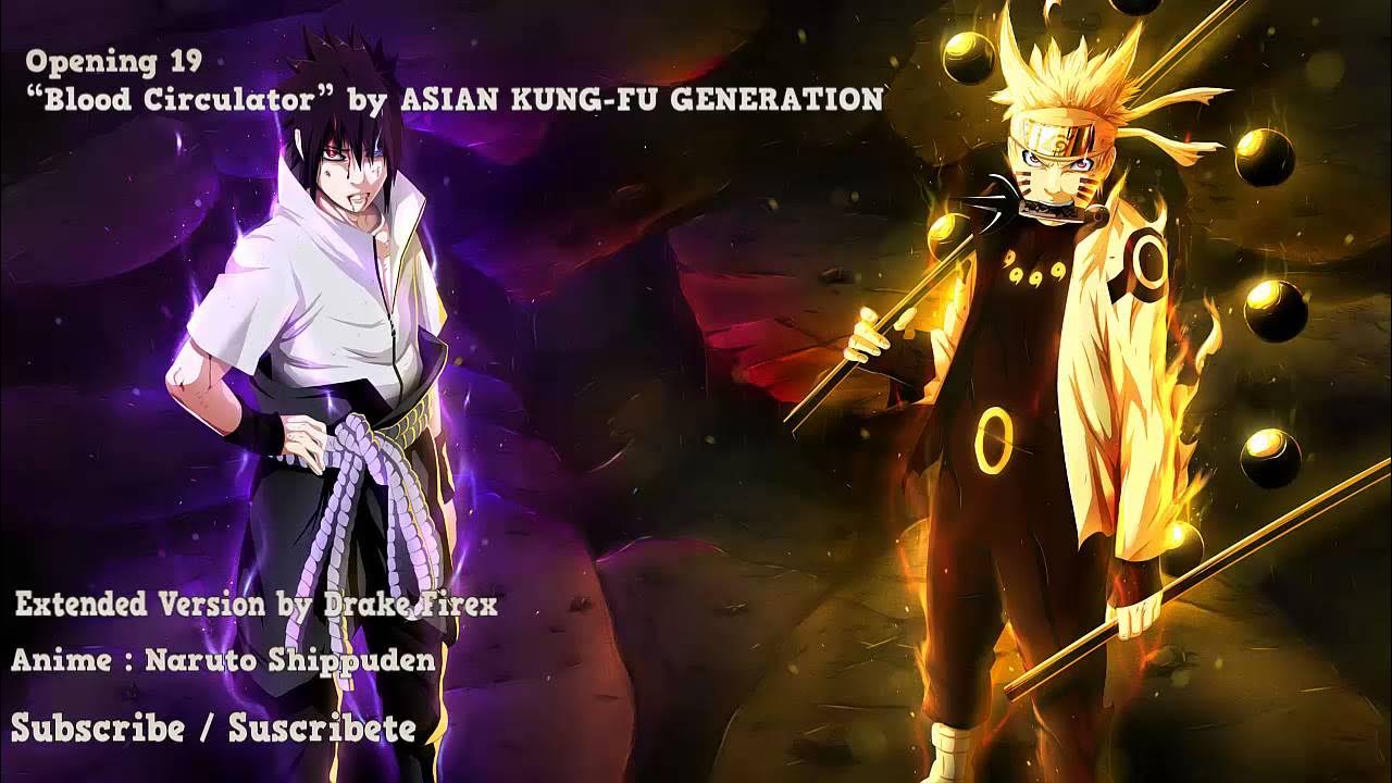 Naruto Shippuden Opening 19 - “Blood Circulator” (Extended Version) - YouTube