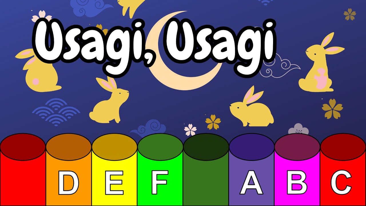 Usagi, Usagi [Japanese Folk Song] - Boomwhacker Play Along - YouTube
