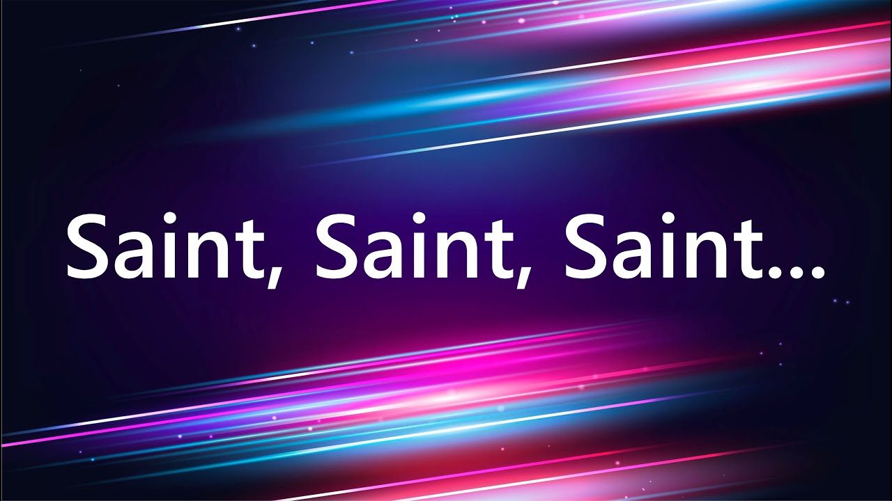 Saint, Saint, Saint (Frank Mulaja interprété par Joseph-Lavie Zacharias ...