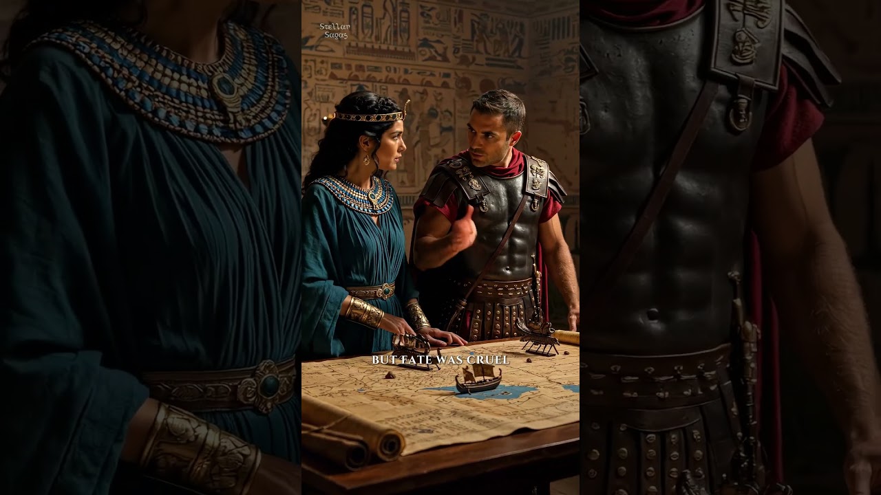 Love Triangle of Caesar, Cleopatra & Mark Antony 🔺 Realtime YouTube ...