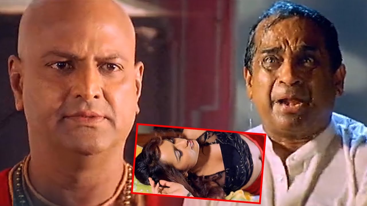 Mohan Babu Get Angry On Brahmanandam | Siva Shankar Movie Scenes ...