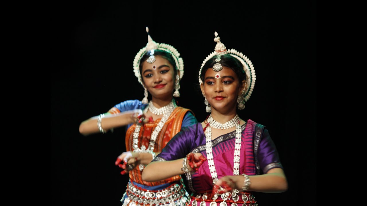Mukhari Pallavi - Odissi dance by Suksha, Hriddhima, Aaheli, and Sanvi ...