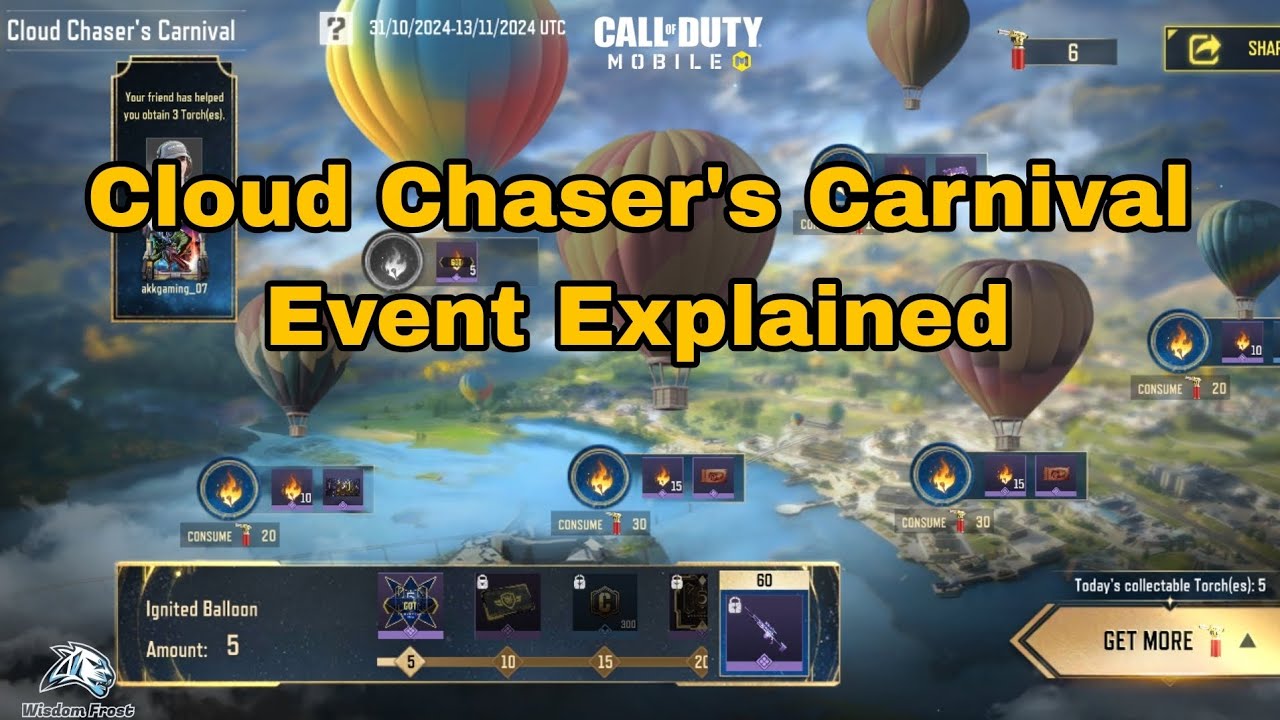 Cloud Chaser's Carnival Event Explained Cod Mobile 2024 - YouTube