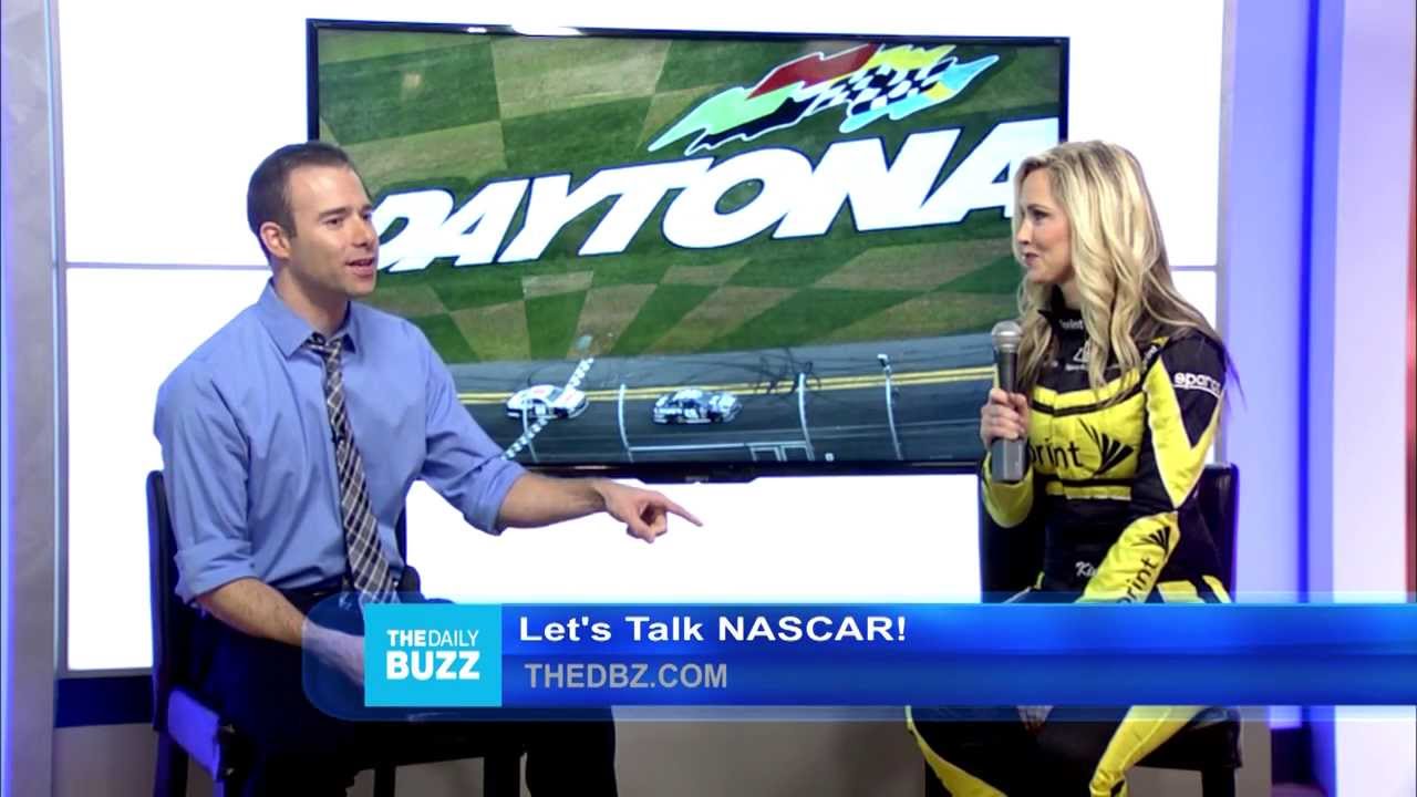 Talking NASCAR with Miss Sprint Cup Kim Coon - YouTube