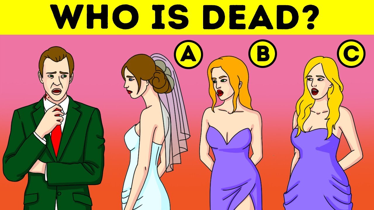 WHO IS DEAD? This Puzzle Will Break Your Brain! 🤯🕵️ - YouTube