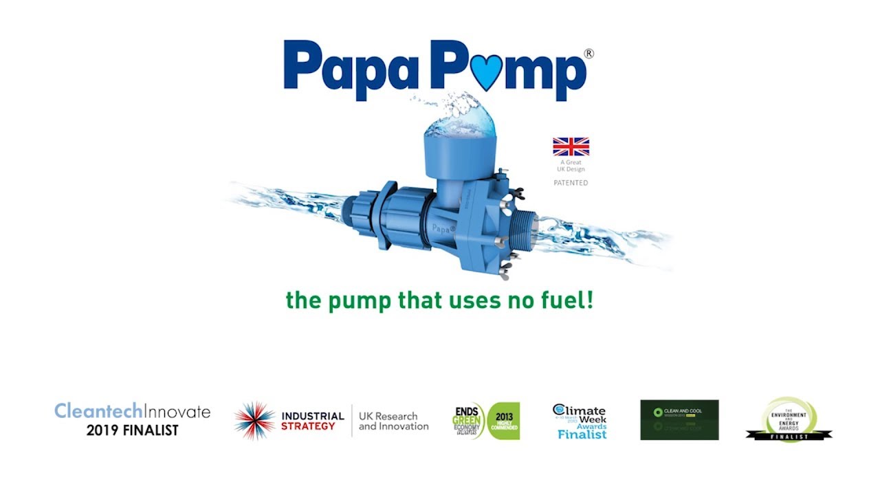 Ram Pump Pumping water from fenced off rivers - YouTube