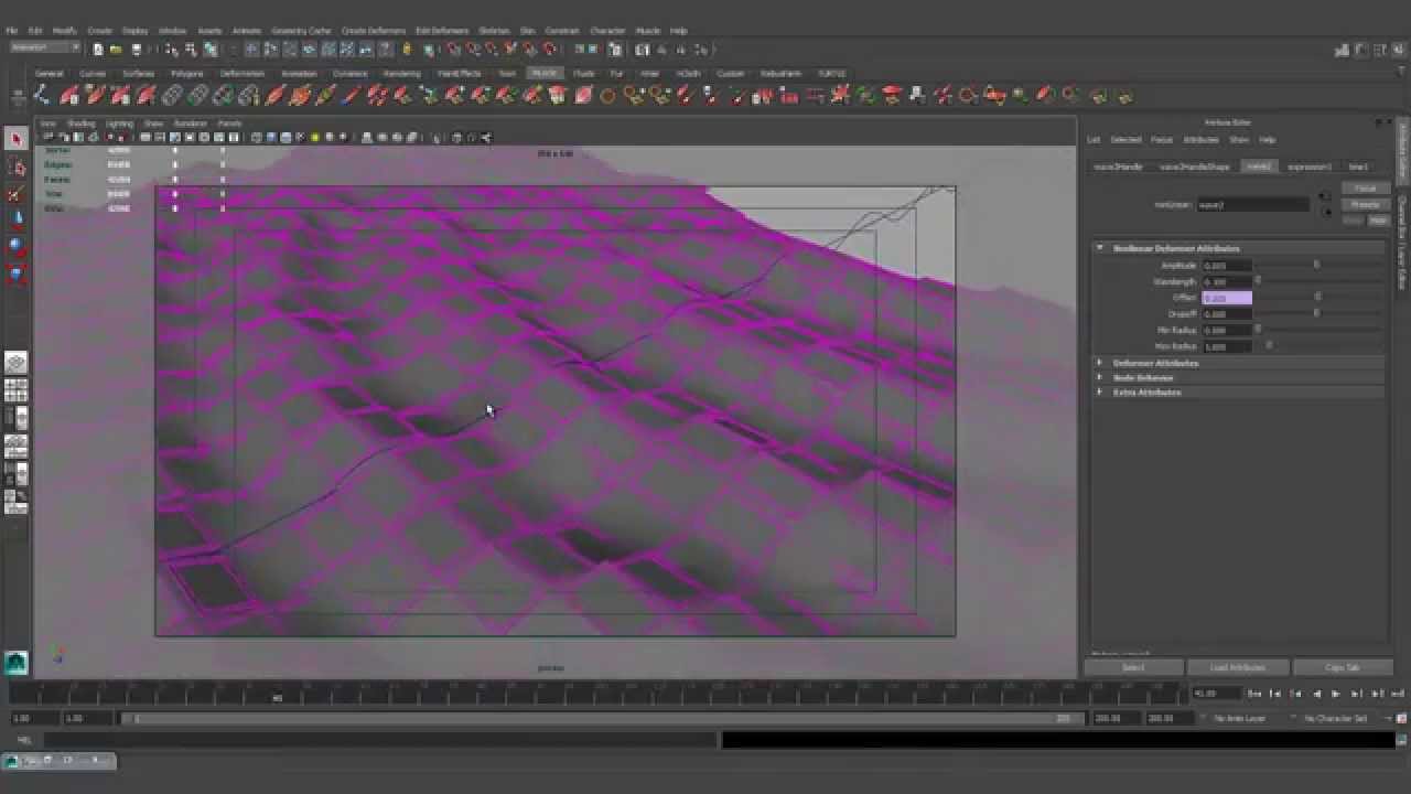 Autodesk Maya WorkSmart 02 Screen Wave - YouTube
