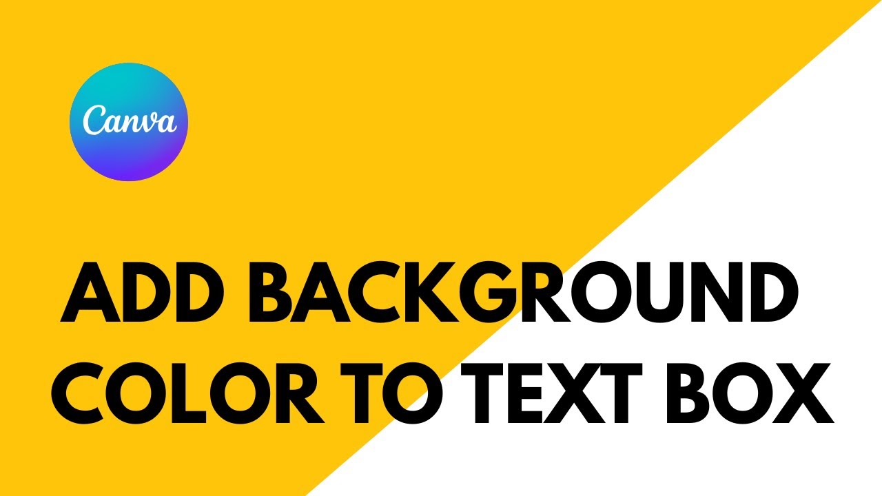 Add Color Behind Text in Canva | Simple Text Highlight Effect | Fixrr ...